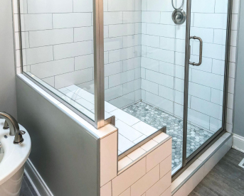 Choosing The Perfect Walk In Shower Base And Drain System - New Bath Pros